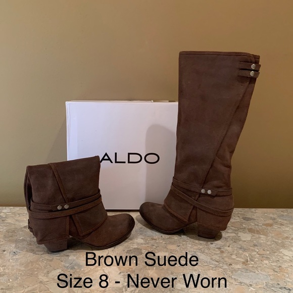 Aldo | Shoes | Aldo Boot Heels | Poshmark